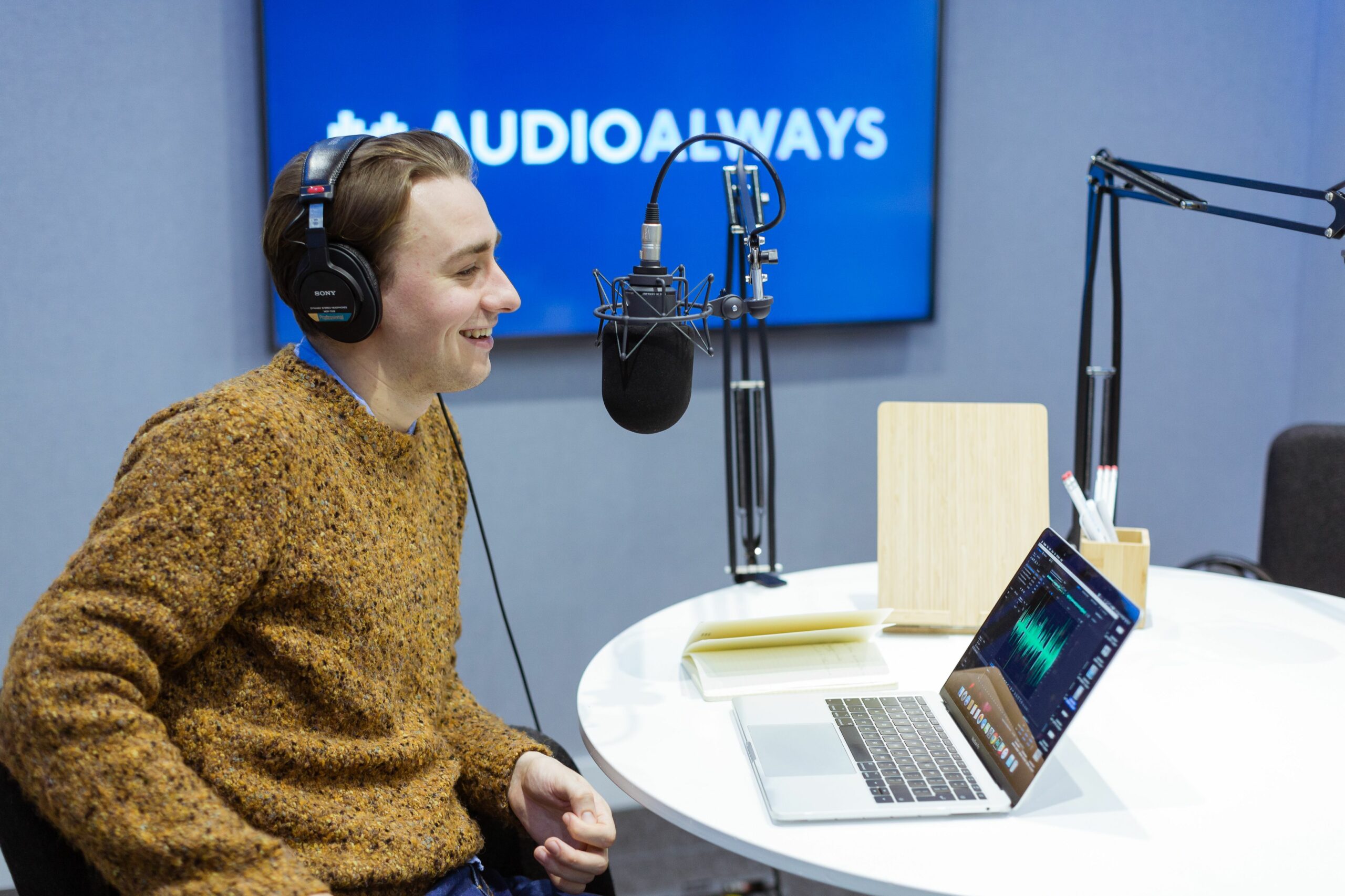 Audio Always launches MediaCity Visual Podcast Studio - Media City UK