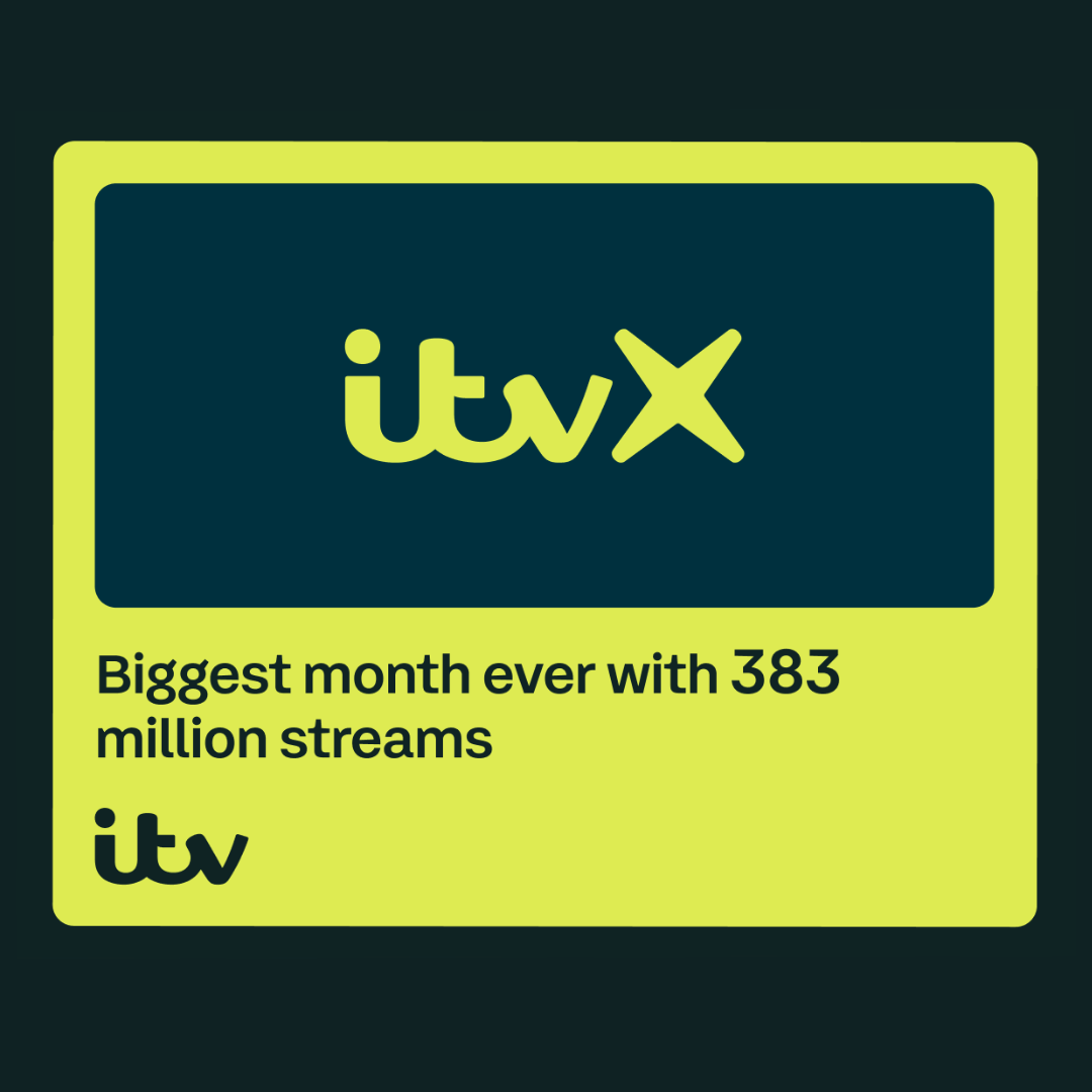 ITV ANNOUNCES BIGGEST EVER MONTH IN STREAMING HISTORY - Media City UK